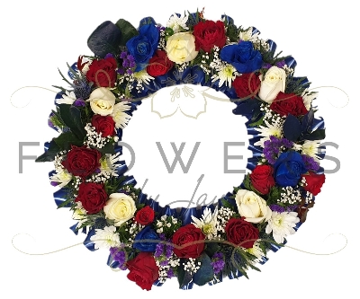 Royal British Wreath – buy online or call 07748213214