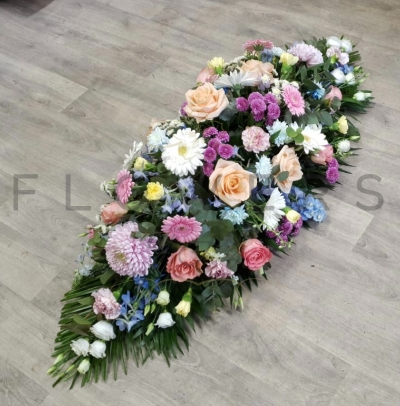 Pastels Casket Spray – buy online or call 07748213214